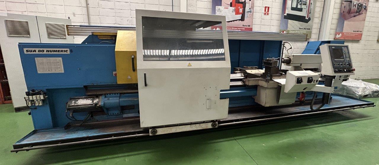 TORNO PARALELO CNC ECHEA BRN Ø2000×12.000 | Maquinaria Márquez