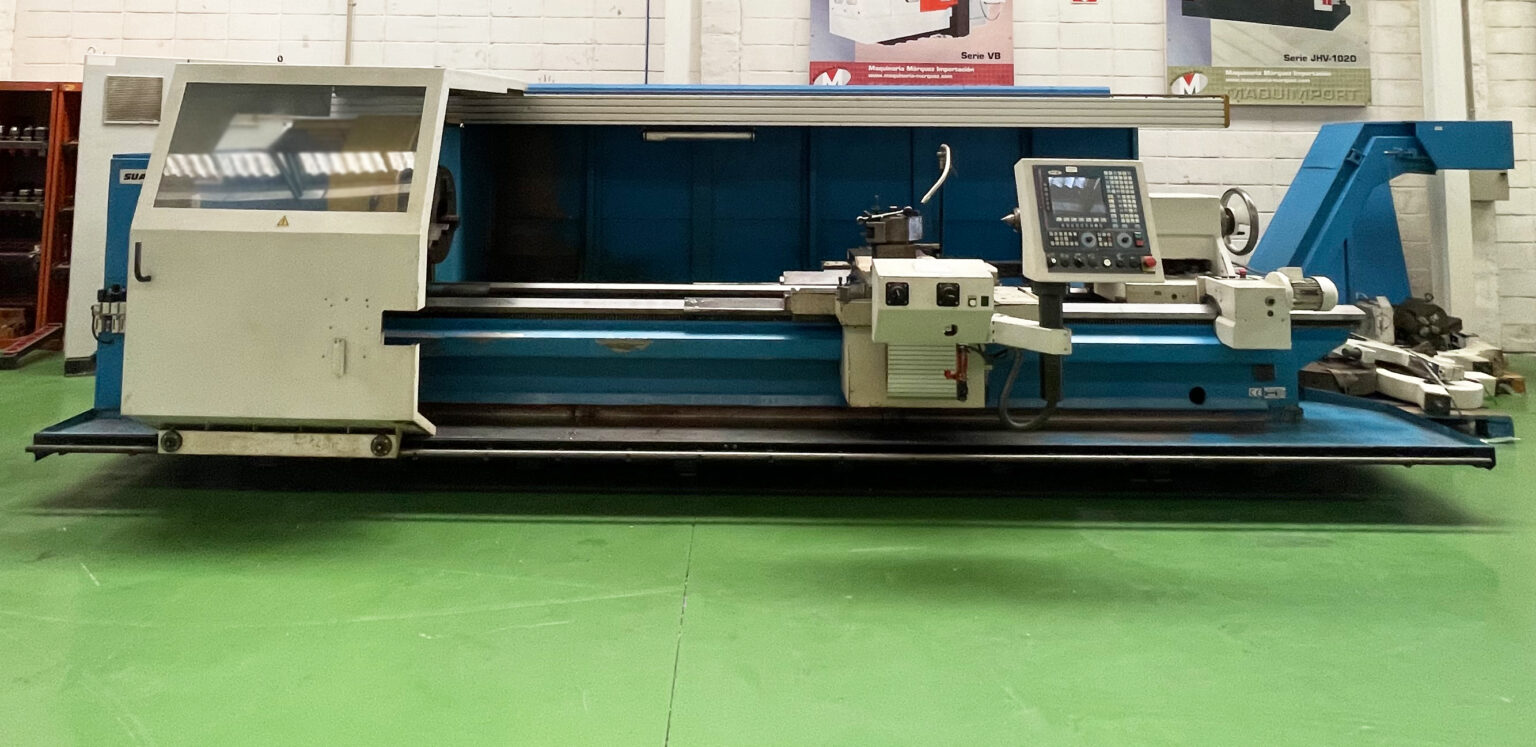 Torno paralelo CNC TOS SUA 80 Numeric | Maquinaria Márquez